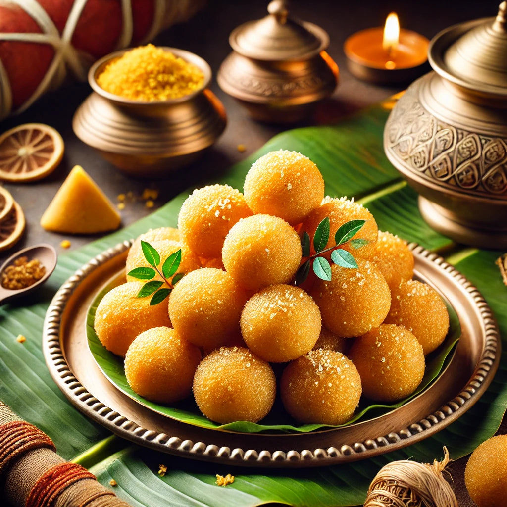 Ravva Laddu – Palleturipachallu